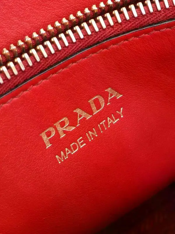 Prada Saffiano Cuir Monochrome Top Handle Satchel