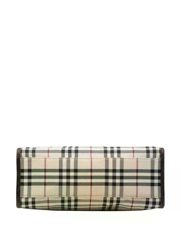 Burberry House Check Canvas Tote Bag