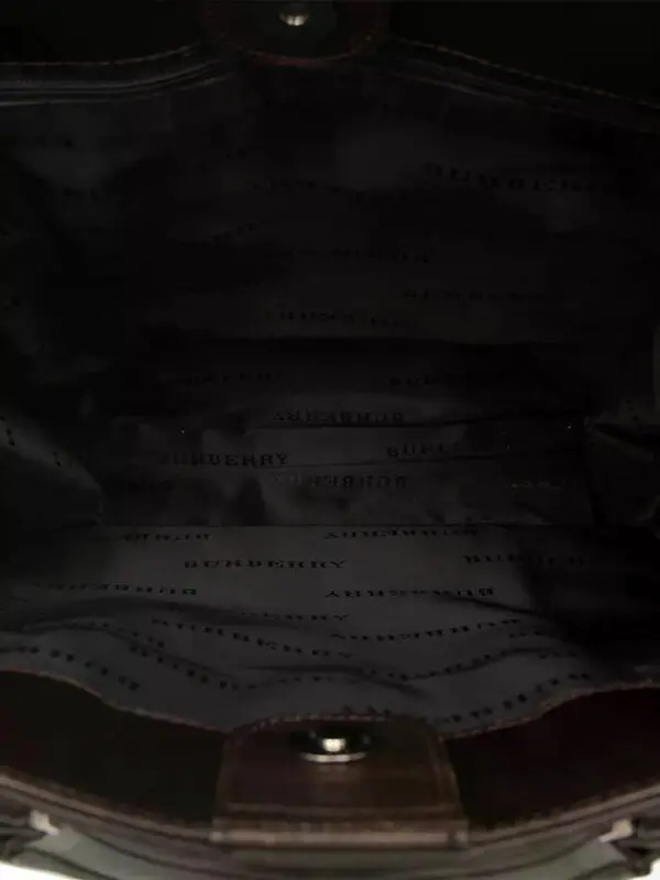 Burberry House Check Canvas Tote Bag