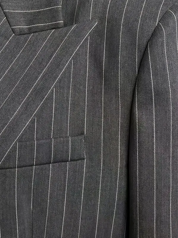 DONDUP Striped Long Sleeve Blazer