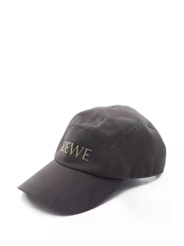 Loewe Camp Logo-embroidered Baseball Cap - Grey