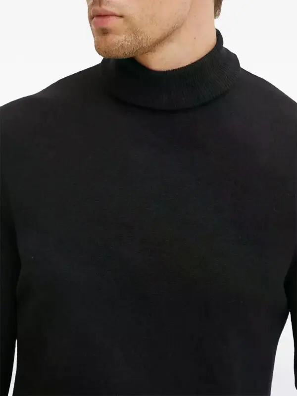 BENETTON Roll Neck Knitted Sweater
