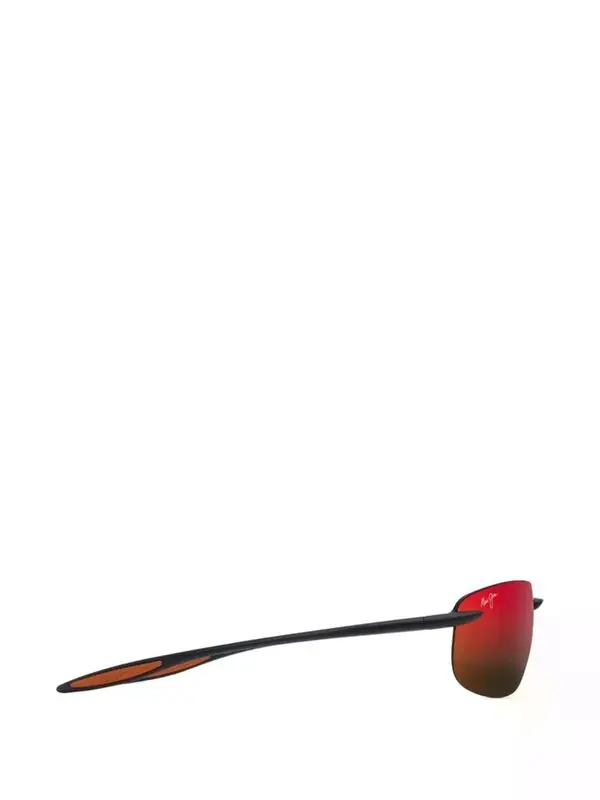 Maui Jim Hookipa Ultra Rectangle Sunglasses - Black