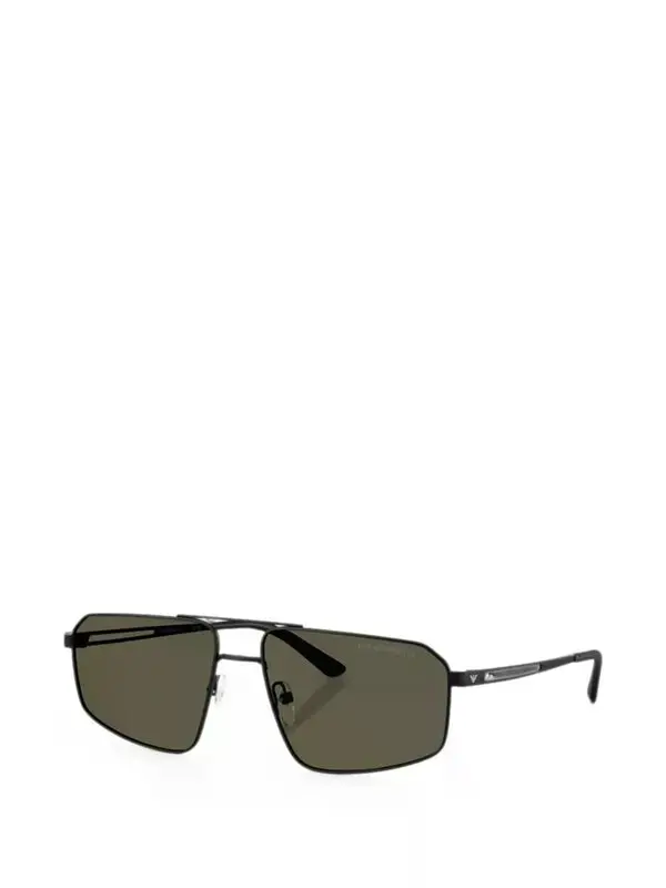 Emporio Armani Geometric Frame Sunglasses