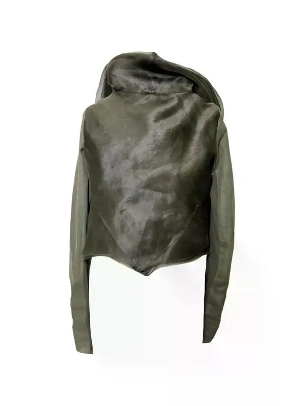 Rick Owens Frayed Organza Cardigan