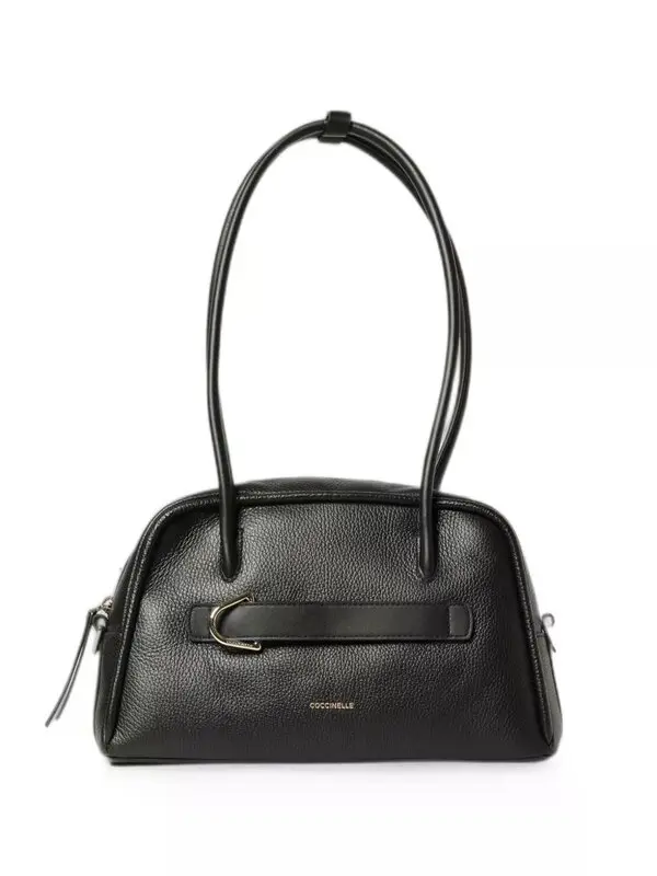 COCCINELLE Paki Grained Leather Shoulder Bag