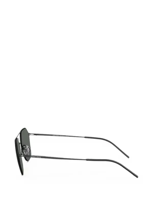 Giorgio Armani Geometric Frame Sunglasses