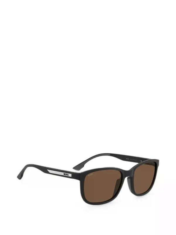 BOSS Rectangular Frame Sunglasses