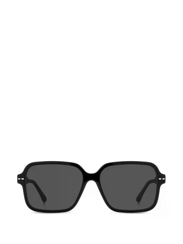 Isabel Marant Étoile Square Frame Sunglasses - Black