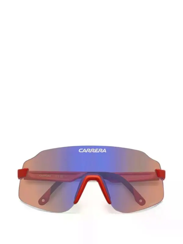 Carrera Eyewear Rectangle Frame Sunglasses - Red