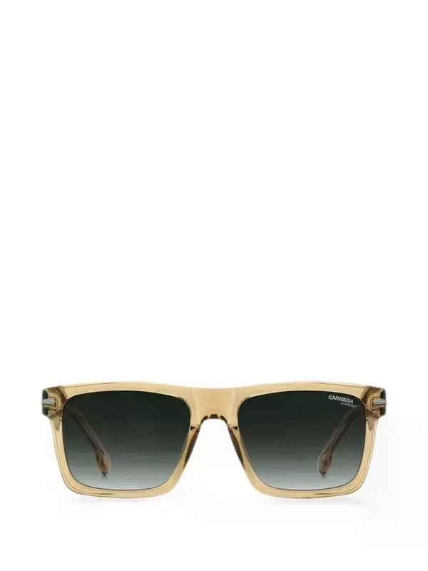 Carrera Eyewear Rectangle Frame Sunglasses With Silver-tone Hardware - Neutrals