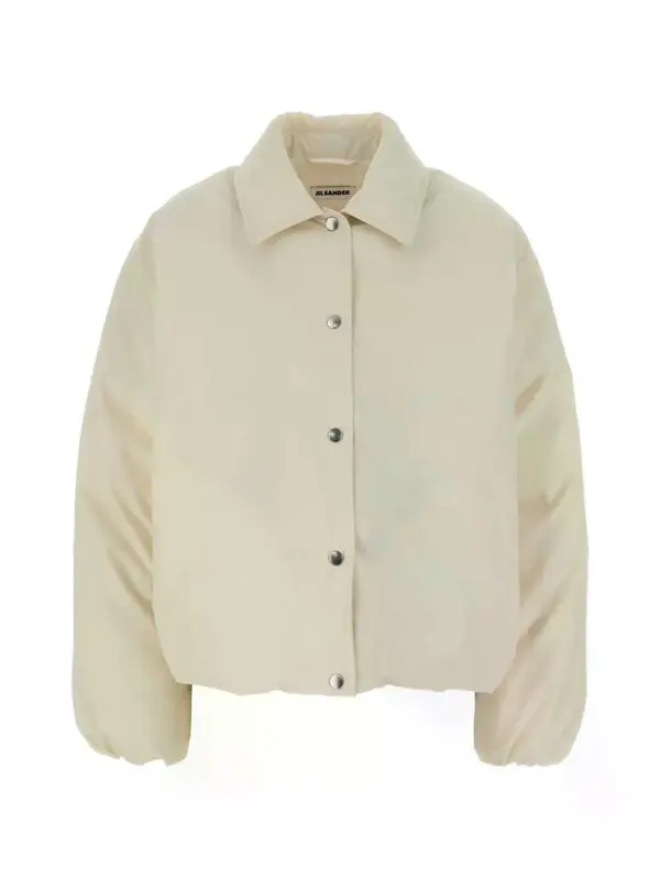 JIL SANDER Quilted Down-feather Jacket - Neutrals