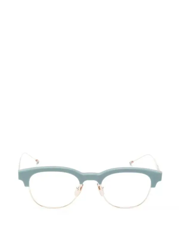 Thom Browne Clubmaster Glasses - Blue
