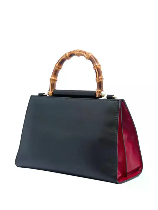 Gucci Small Nymphaea Satchel - Black