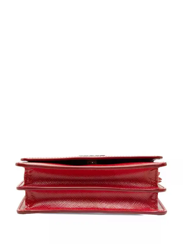 Prada Saffiano Vernice Crossbody Bag