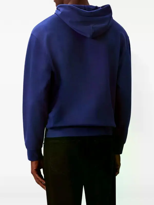 Calvin Klein Terry Logo-print Drawstring Hoodie