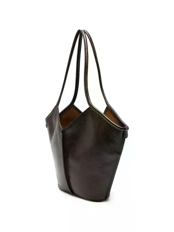 Hereu Calella Leather Tote Bag - Brown