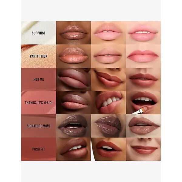 MAC COSMETICS Lustreglass Sheer-shine Lipstick 3.5g - Thanks Its Mac