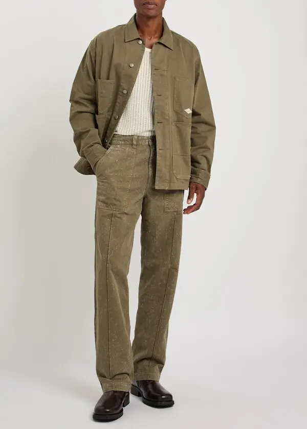 FORET Hunter Cotton Jacket With Embroidered Detail