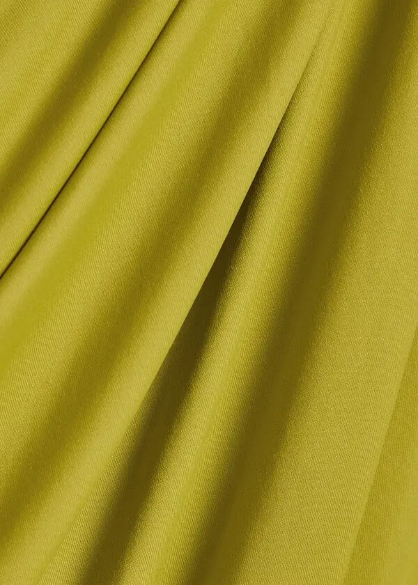 DEME Daphne Draped Stretch-jersey Gown