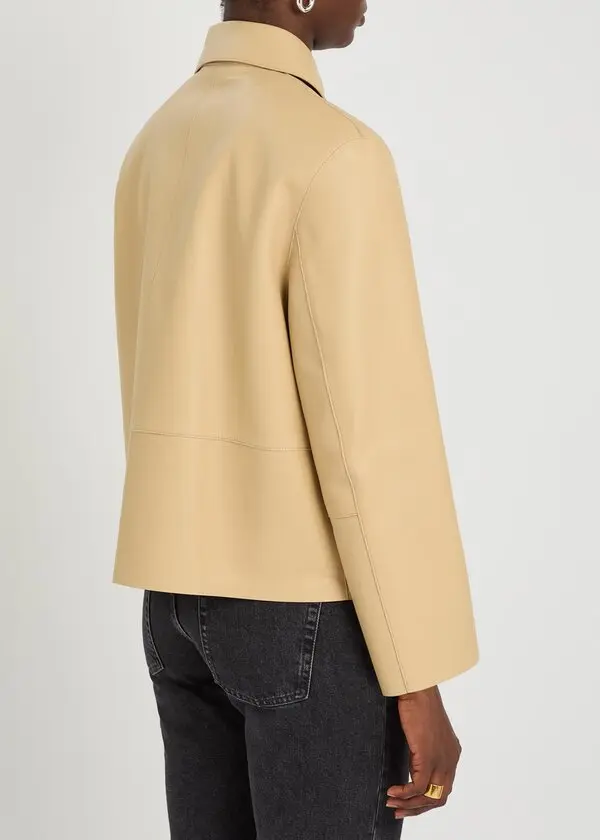 TOTEME Bonded Leather Jacket