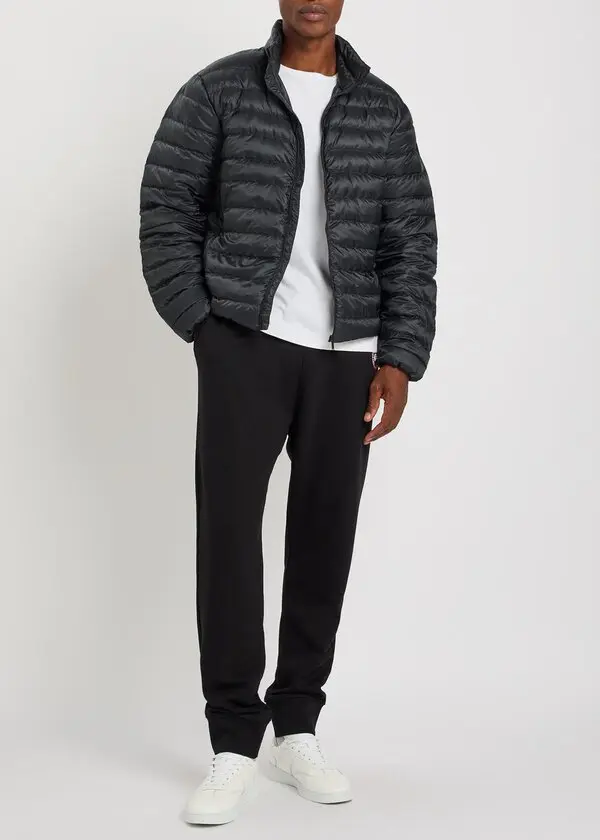 Canada Goose Stratus High-neck Padded Shell Jacket - Black