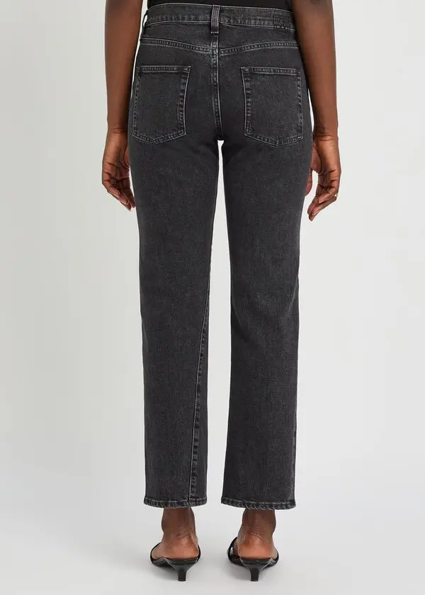 TOTEME Twisted Straight-leg Jeans