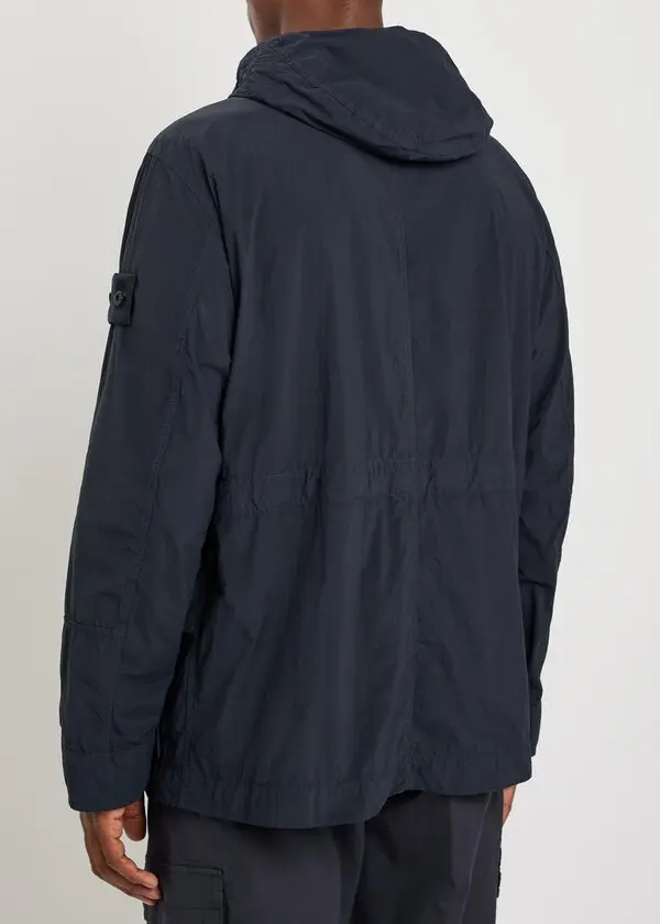 Stone Island Ghost Hooded Nylon Parka Jacket