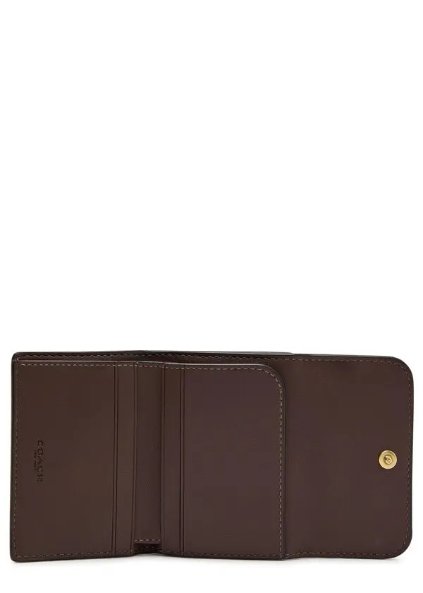 COACH Essential Logo Leather Wallet - Brown