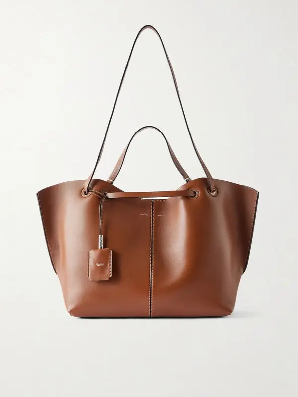 Max Mara Leather Shoulder Bag - Brown