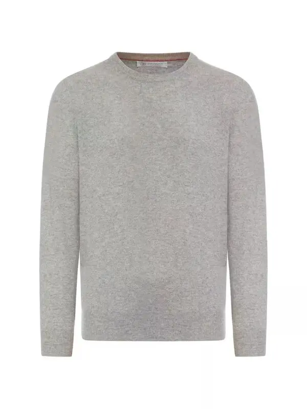 Brunello Cucinelli Cashmere Crew-neck Sweater - Grey