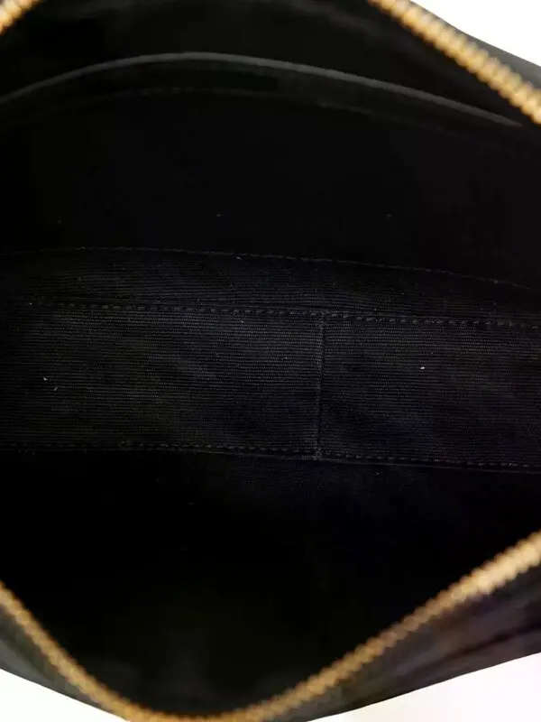 Celine Medium Triomphe Coated Canvas Logo Crossbody Bag