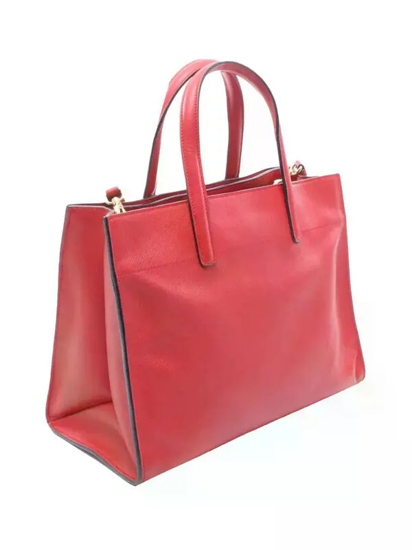 Prada Saffiano Leather Tote Satchel
