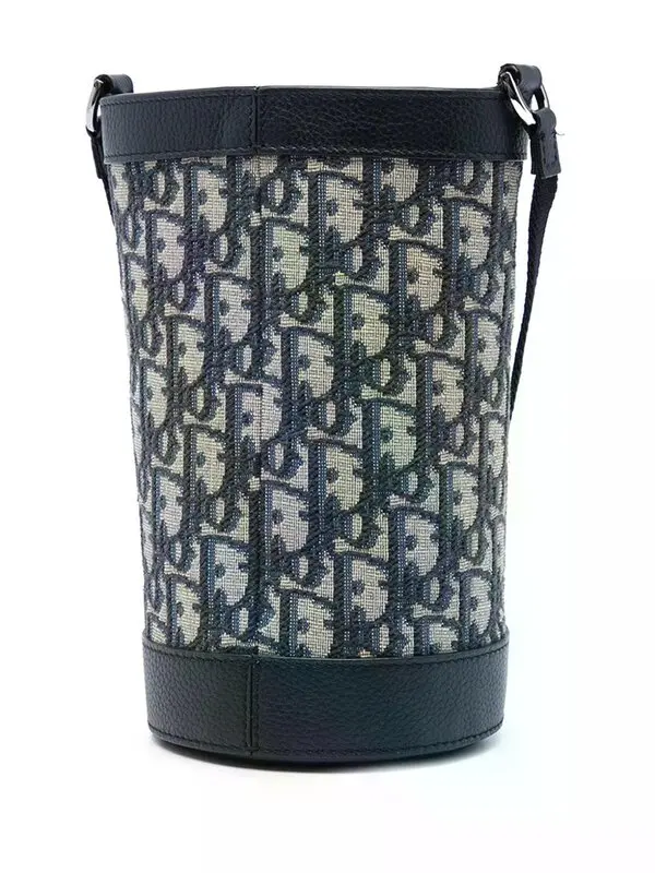 Dior Oblique Canvas Thermo Bottle Holder - Blue