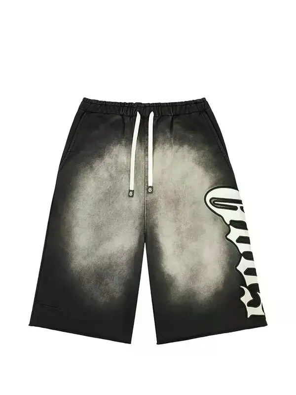 GODSPEED Faded Logo Patch Shorts
