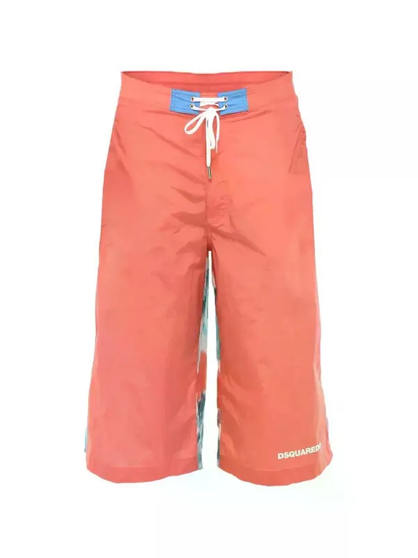 Dsquared2 Tie-dye Maxi Swim Shorts
