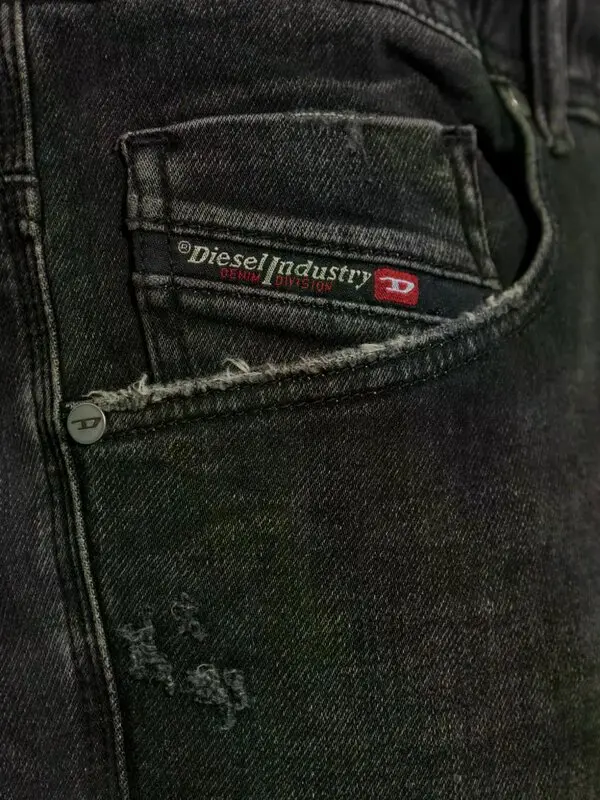 DIESEL® E-krooley Jogg Distressed-effect Jeans