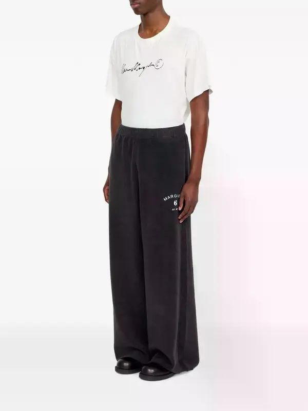 MAISON MARGIELA Brushed Fleece Cotton Sweatpants