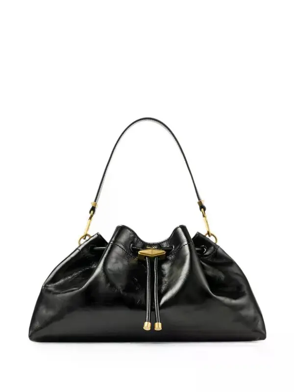 JIMMY CHOO Calf-leather Shoulder Bag - Black