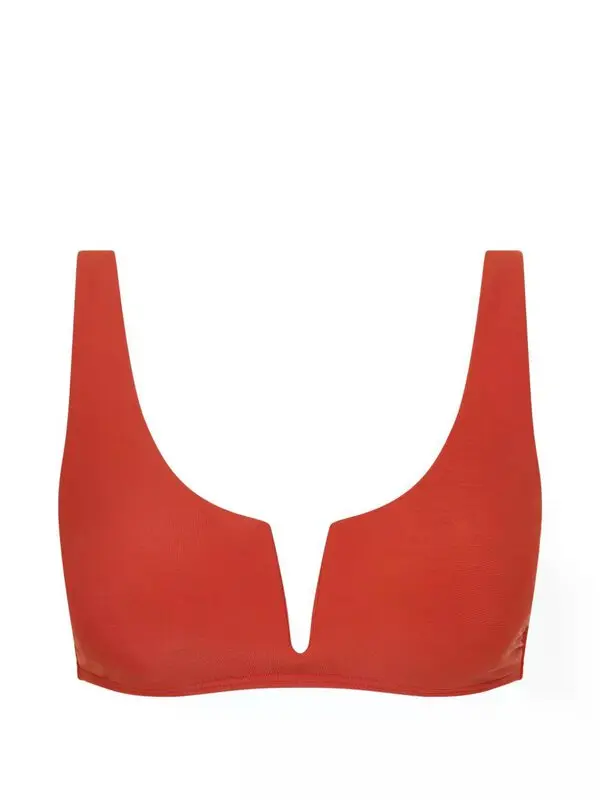 Bondi Born Verona V-wire Bikini Top - Red