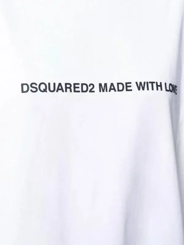 Dsquared2 Made With Love" Cotton T-shirt