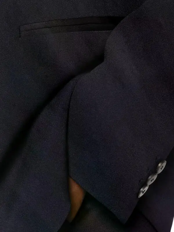 FORTE_FORTE Single-breasted Blazer With Notch Lapel