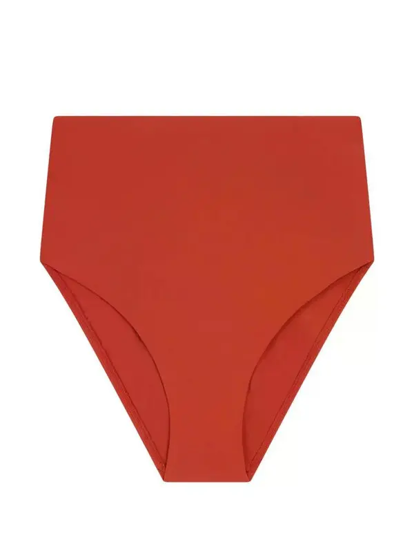 Bondi Born Faith High-waisted Bikini Bottoms - Red