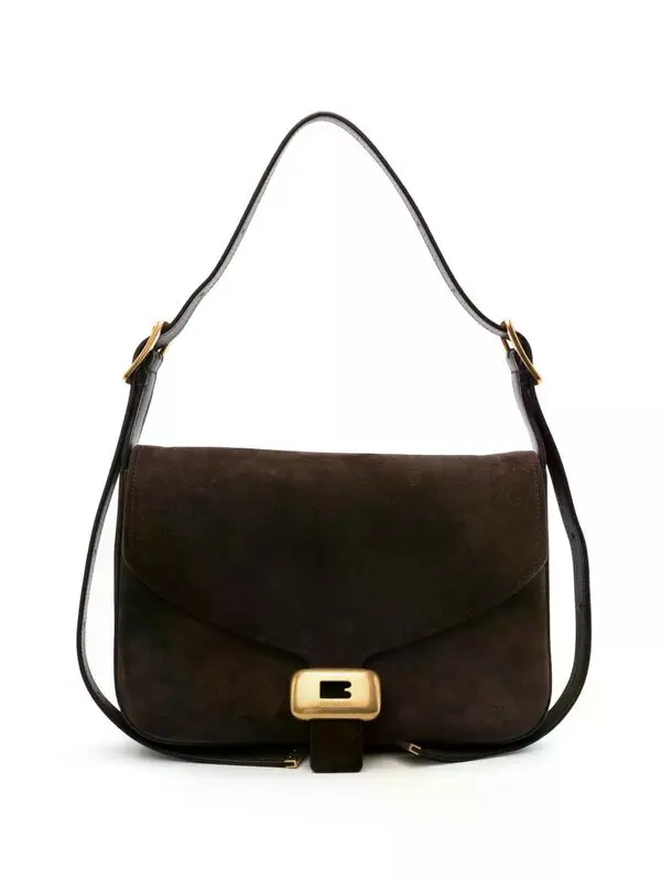 Balenciaga Clicca Shoulder Bag - Brown