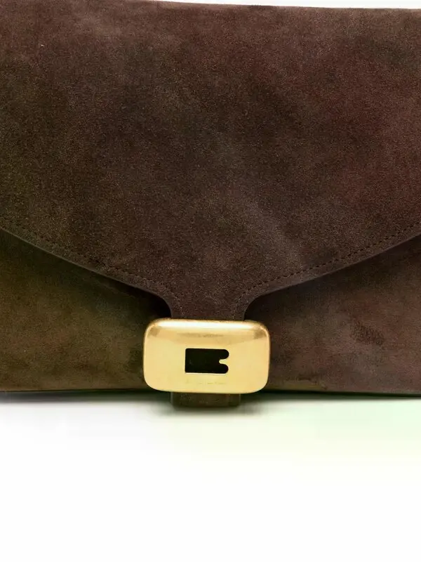 Balenciaga Clicca Shoulder Bag - Brown