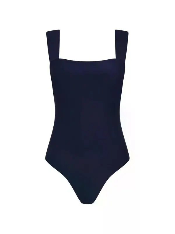 Bondi Born Gwen Square-neckline Swimsuit - Blue