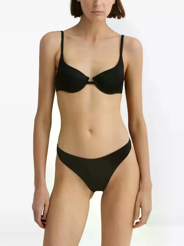 Bondi Born Suki Underwired Bikini Top - Black