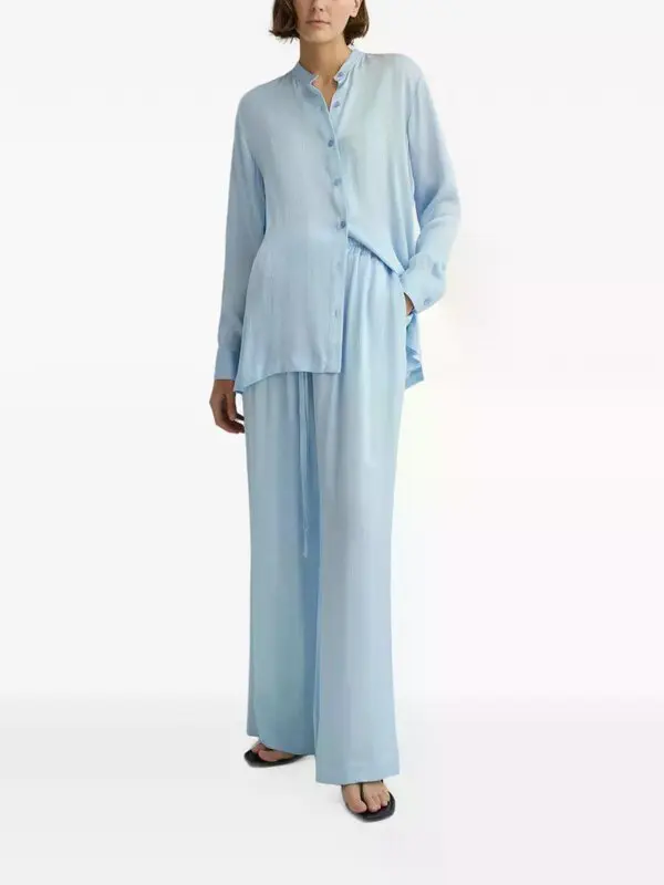 Bondi Born Ardea Hammered-satin Shirt