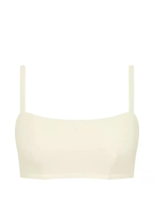 Bondi Born Anja Square-neck Bikini Top - Neutrals