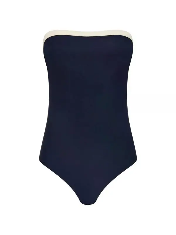Bondi Born Romy Strapless Swimsuit - Blue